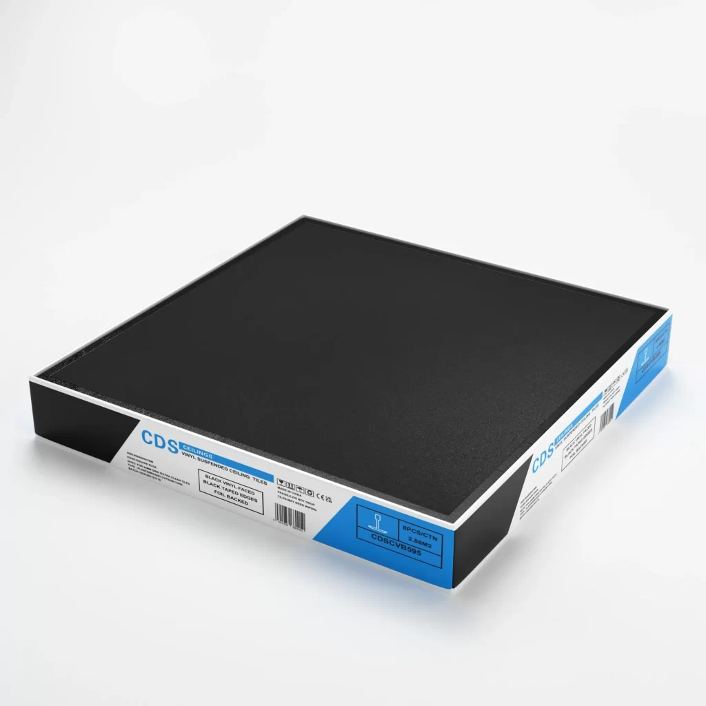 Gypsum Vinyl Tiles – CDS Imports Ceiling Products